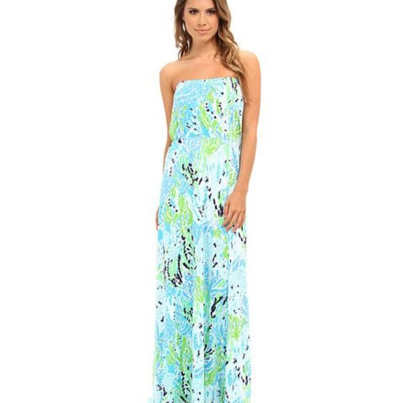 Lilly Pulitzer Strapless Dress